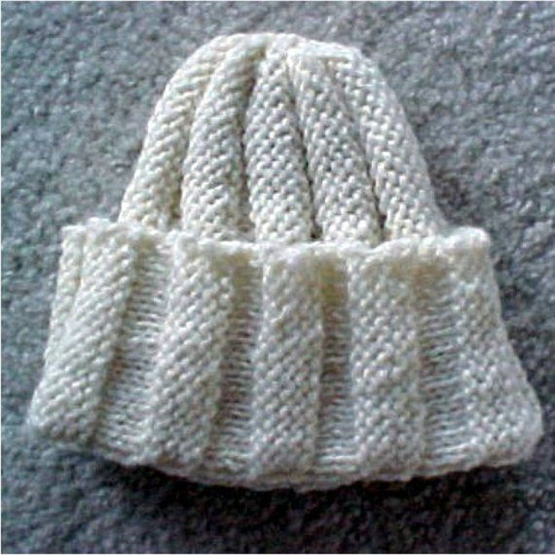 Babies Vertical Hat - PDF Knitting Pattern - for Immediate Download - Etsy