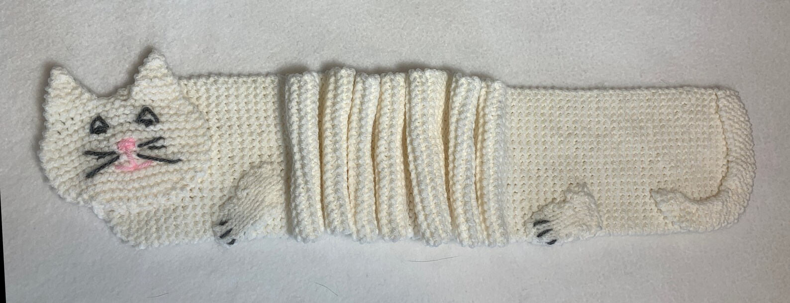 Kitty Cat Scarf – PDF Knitting Pattern - for Immediate Download - Etsy