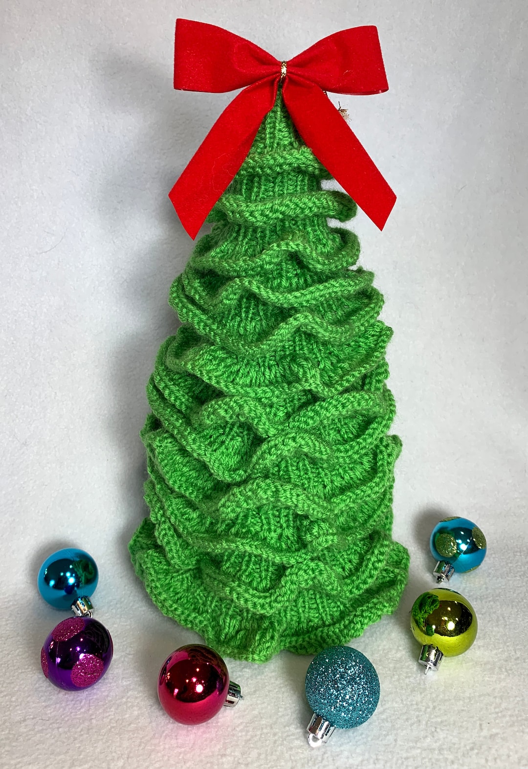 Two Way Styro Christmas Tree - PDF Knitting Pattern - for Immediate ...