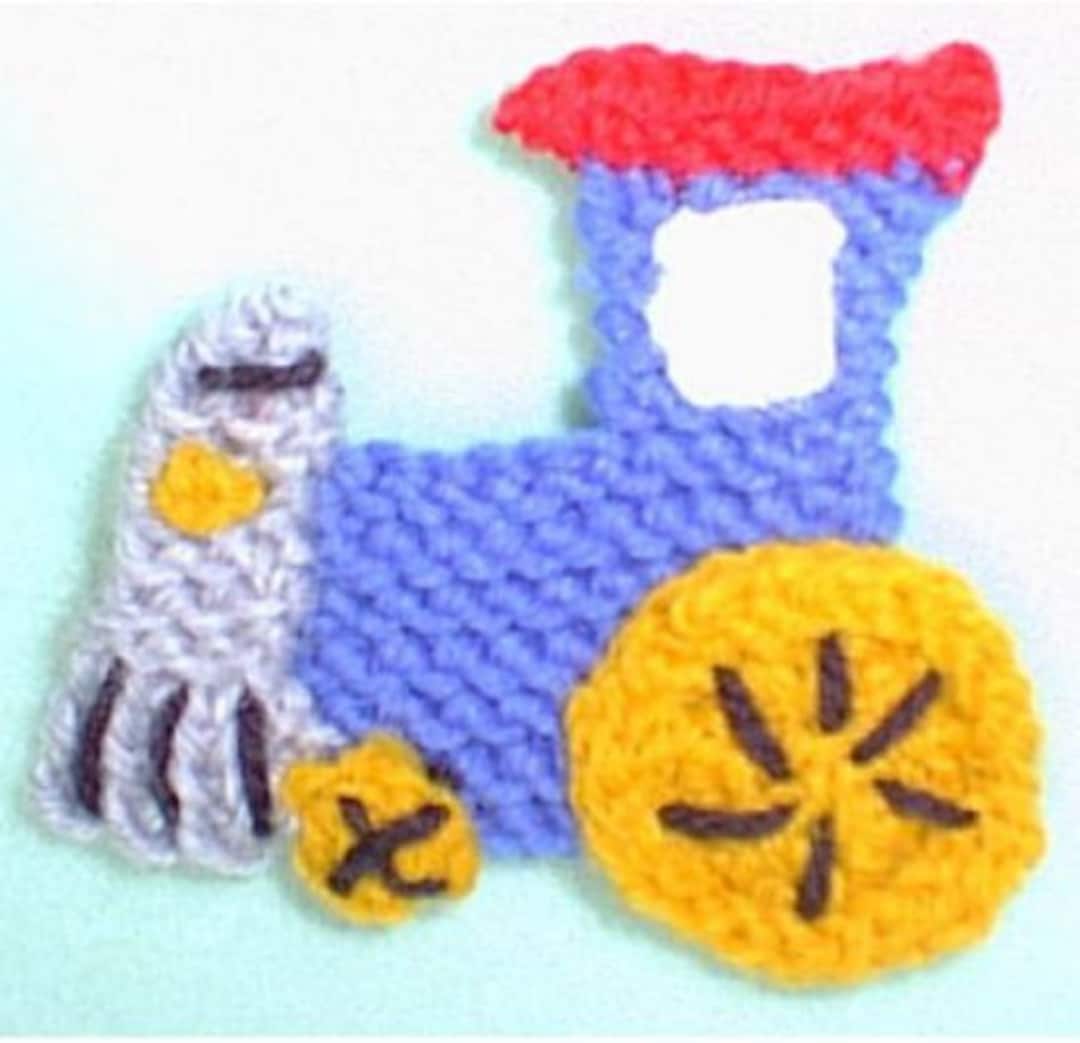 Toy Train Ornament - PDF Knitting Pattern - for Immediate Download - Etsy
