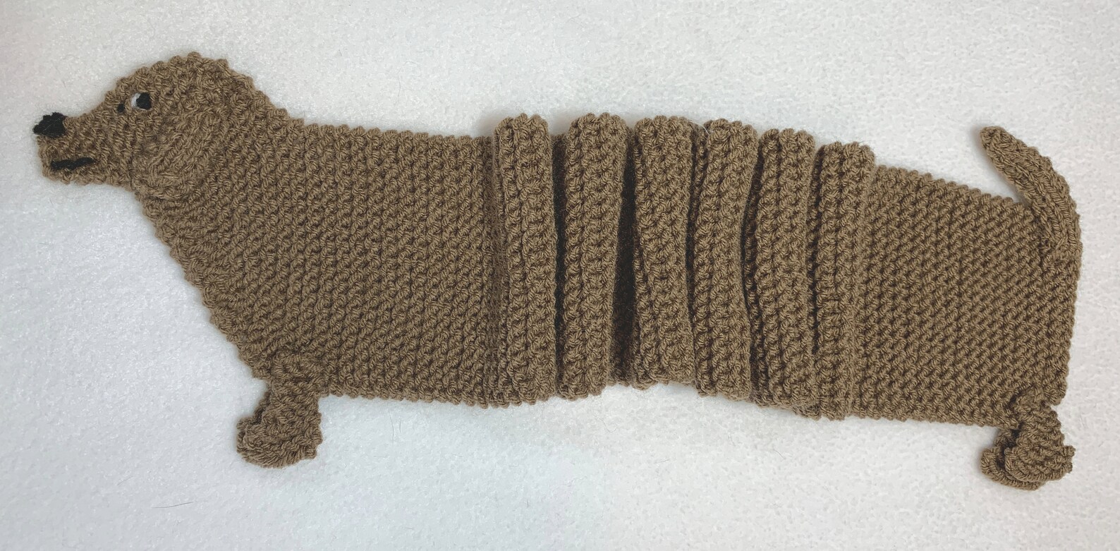 Weiner Dog Scarf – PDF Knitting Pattern - for Immediate Download - Etsy