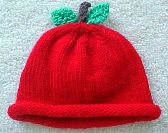 Apple Hat - Etsy