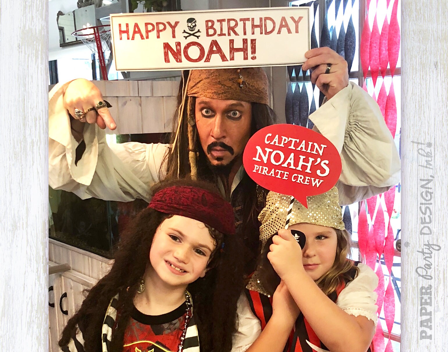 Digital Pirate Photo Prop Set Pirate Photo Props Printables | Etsy