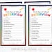 Printable Generic Interview Sheets for the School Memory Box Kit, DIY ...