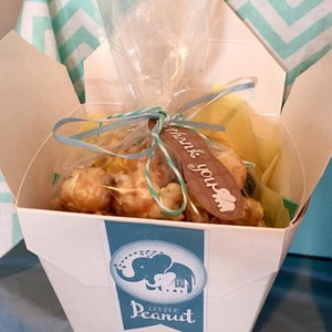Little Peanut Baby Shower Thank You Tags, Baby Little Peanut Shower ...