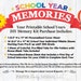 Personalized School Memory Box Printable Kit DIY (Instant Download) - Etsy