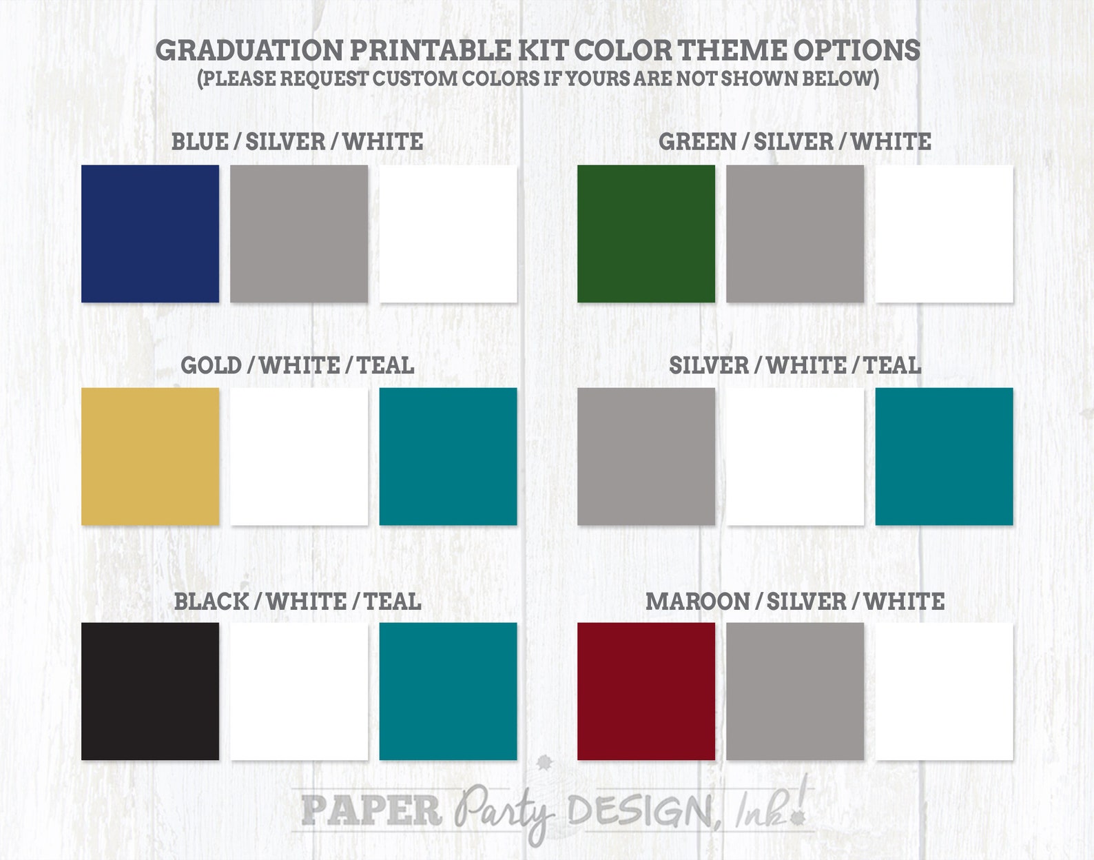 Printable Graduation Sign Set of 2, Senior Class of 2020 Signs, Grad ...