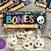 Printable Halloween Bag Topper, Skeleton Bones Pretzel Treat Bag Topper ...