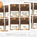 Thanksgiving Printable Food Labels, Fall Printable Food Labels ...
