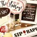 Wine Photo Prop Set, Wine Party Photo Props Digital File, Wine Photo ...