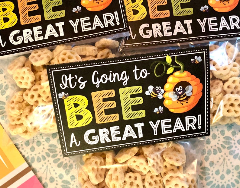 Printable Back to School Bag Topper It's Going to BEE a | Etsy
