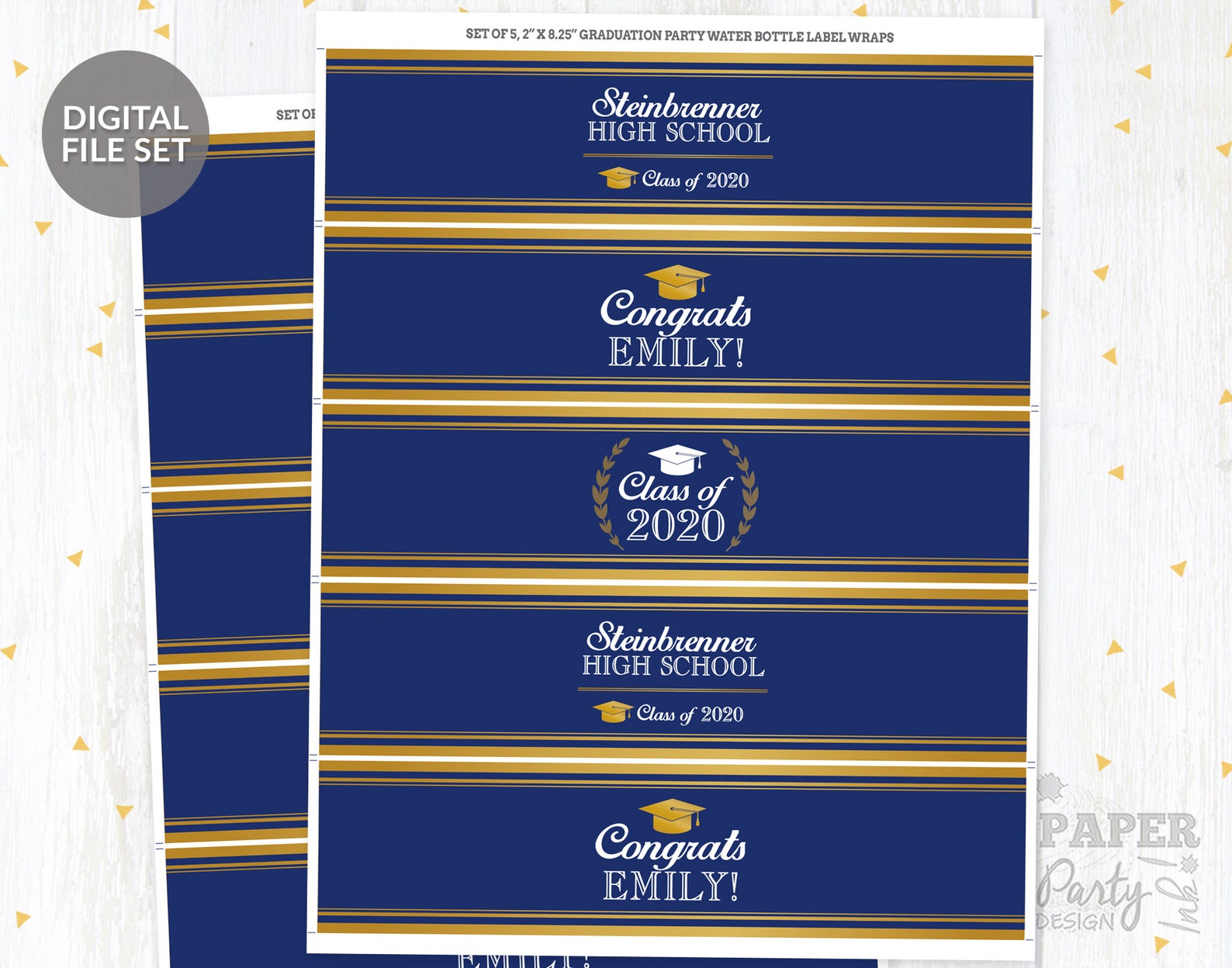 Printable Graduation Decor Kit Senior Grad Print Pack - Etsy