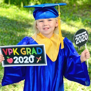 Preschool Graduation Printable Photo Prop Set, Pre-k Grad Photo Props ...