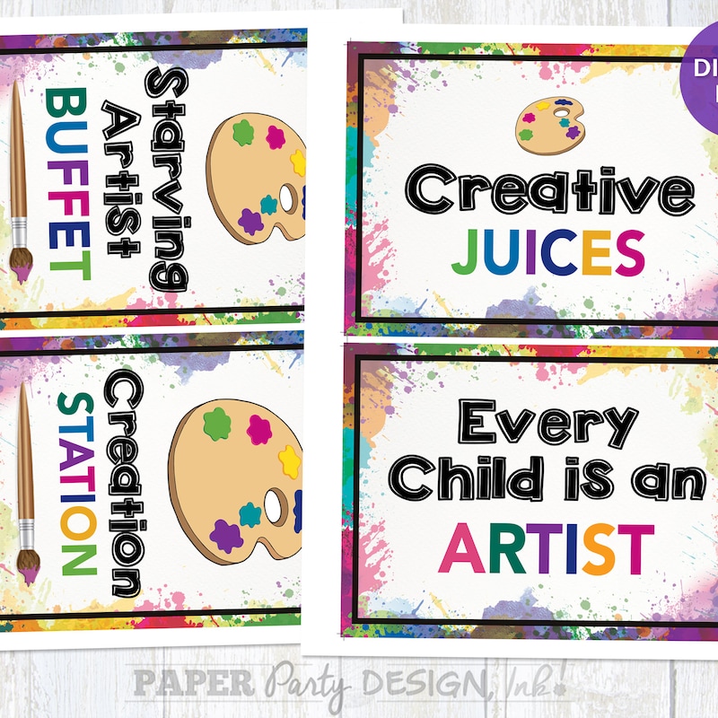 Starving Artist Painting - Etsy