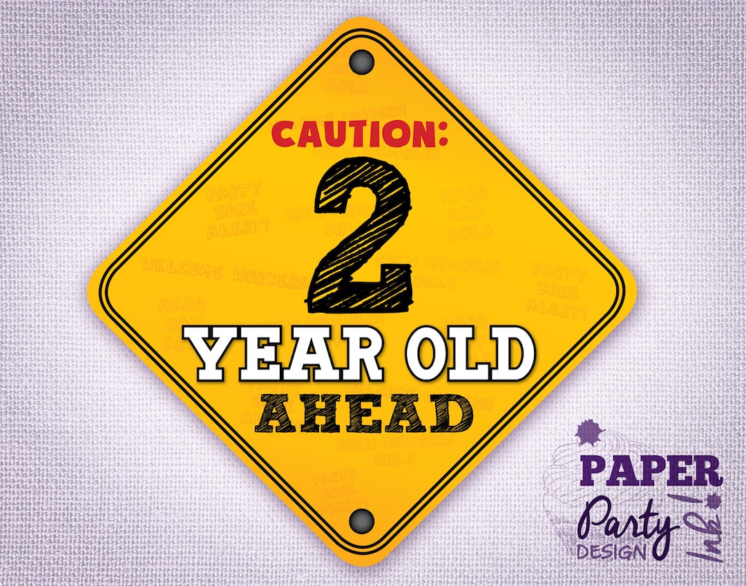 Under Construction Party Welcome Sign, Construction Party Sign ...