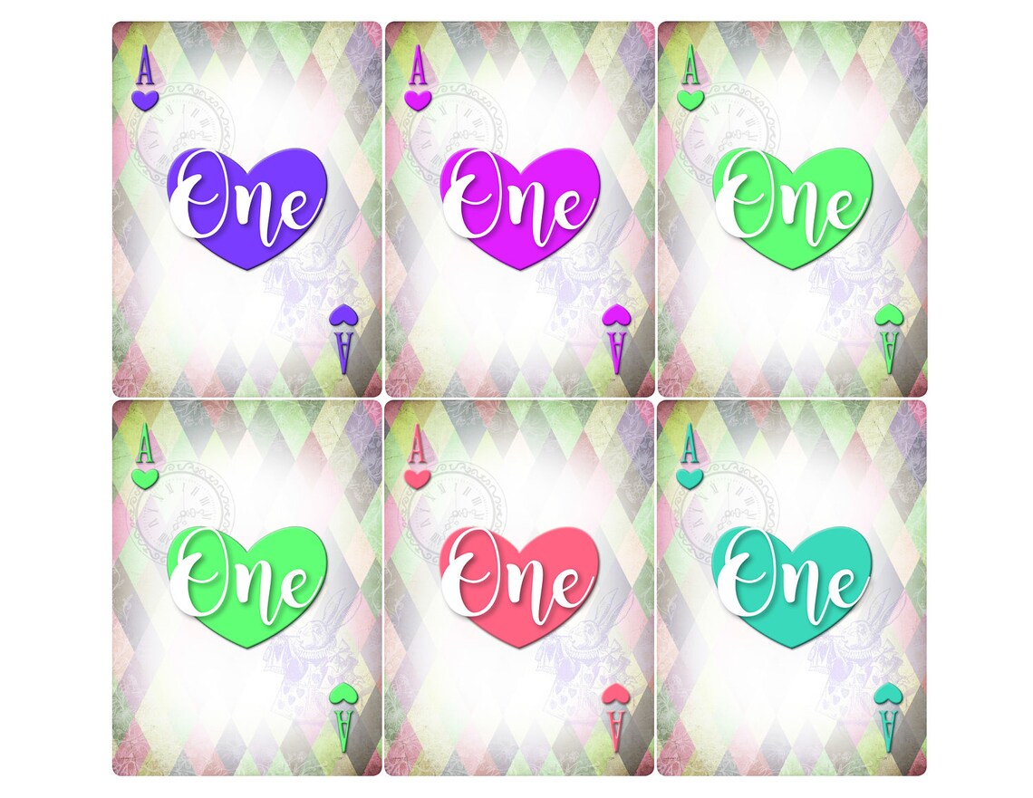 One-derland ONE Banner, Alice in One-derland Highchair Banner, One ...