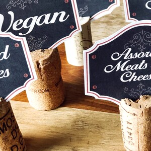 Wine Party Food Labels, Aged to Perfection Food Labels Printable, Wine ...