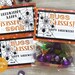 Halloween Bugs & Kisses Printable Treat Bag Topper Classroom - Etsy