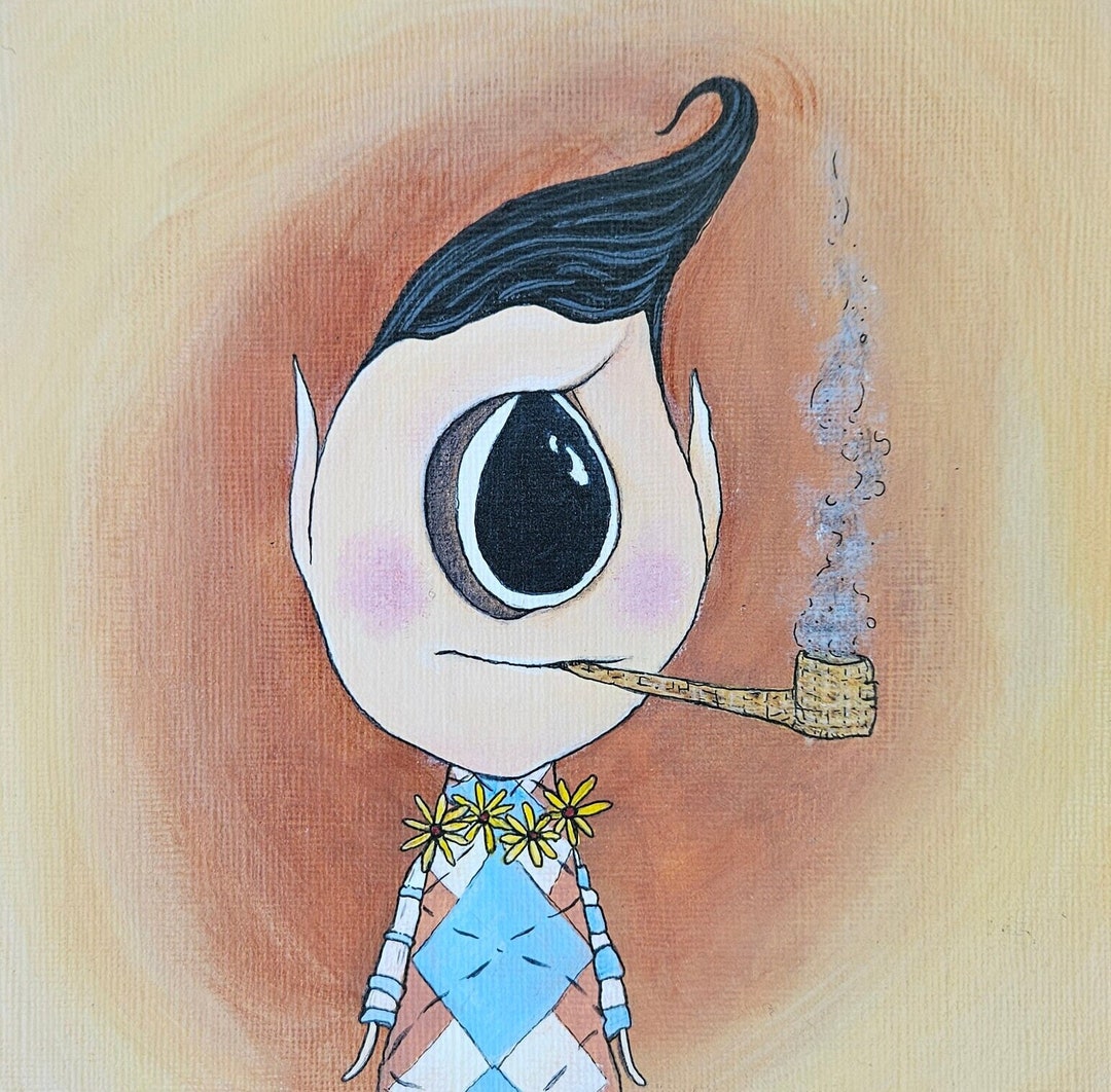 Young Papa, Mr. Cyclops the Cyclops Family Original Illustration on ...