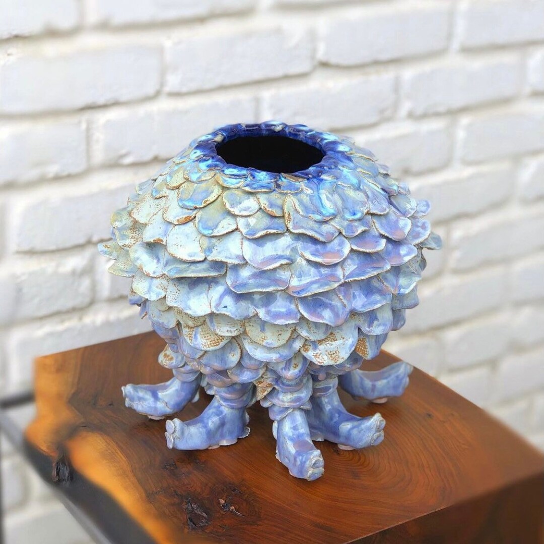 Octopus Vase, Ceramic Vase - Etsy
