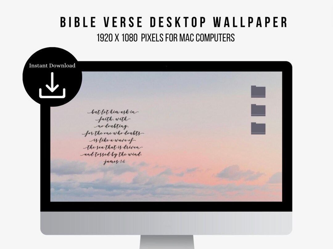 Desktop Wallpaper, Desktop Background, Bible Verse Laptop Wallpaper ...
