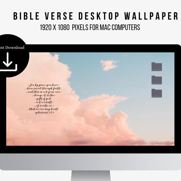 Scripture Wallpaper Desktop Wallpaper Computer Background Laptop - Etsy