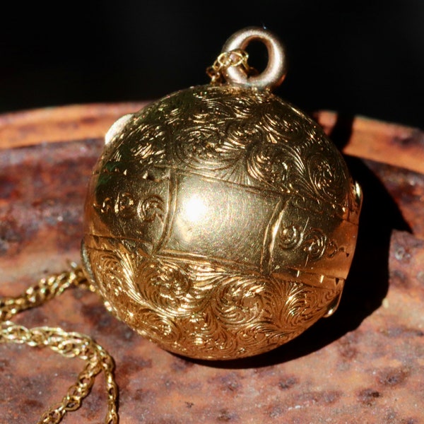 Ball Locket - Etsy