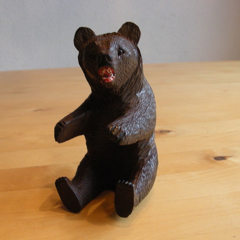 Hand Carved Bears - Etsy