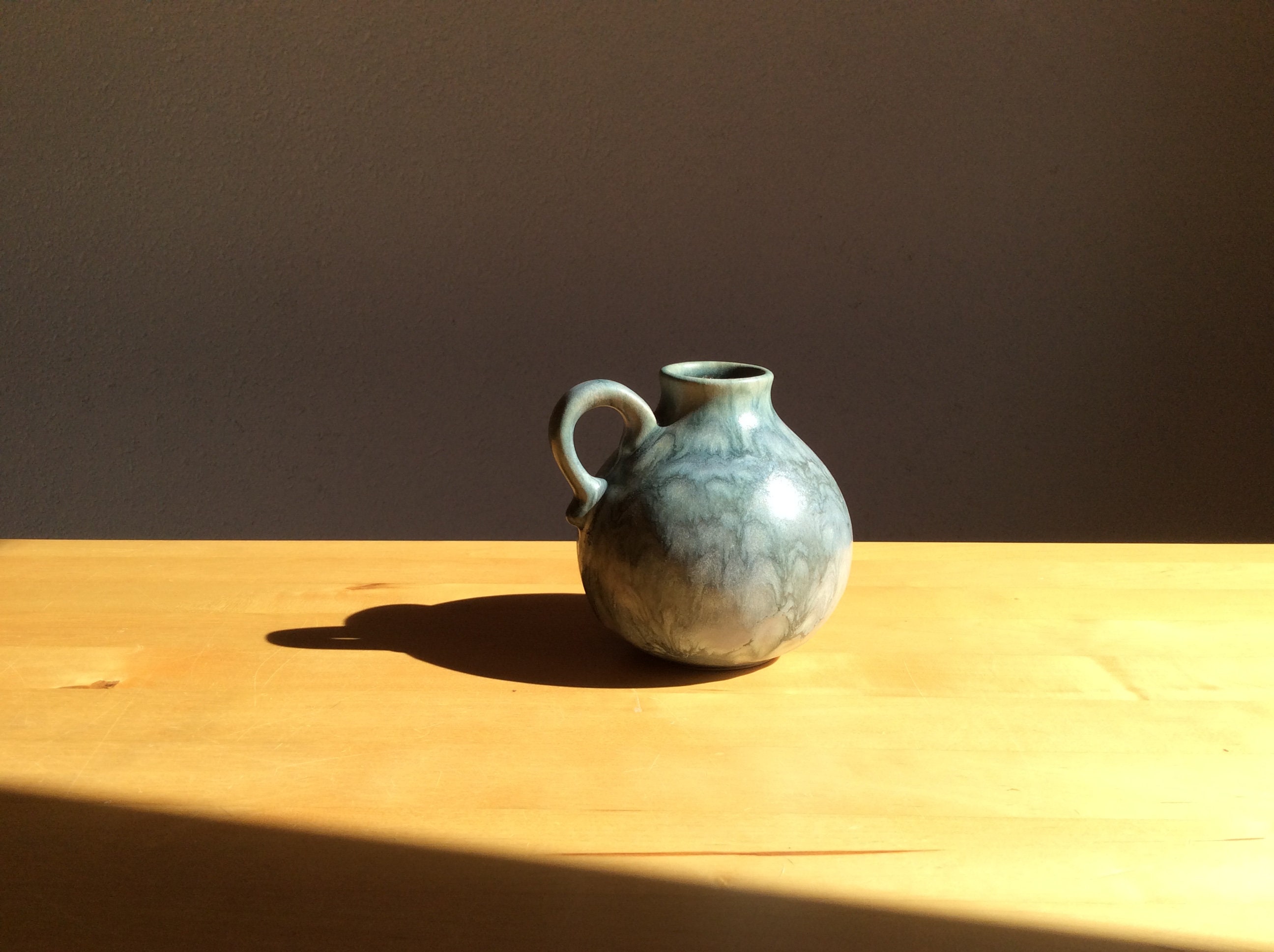 Ruscha 322 Fat Lava Vase From 1960 S Grey Drip ruscha-322-fat-lava-vase-from-1960-s-grey-drip