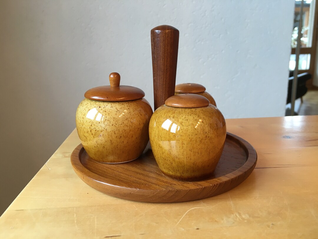 Swedish Vintage Cruet Set by Jie Gantofta Salt and Pepper Shakers ...