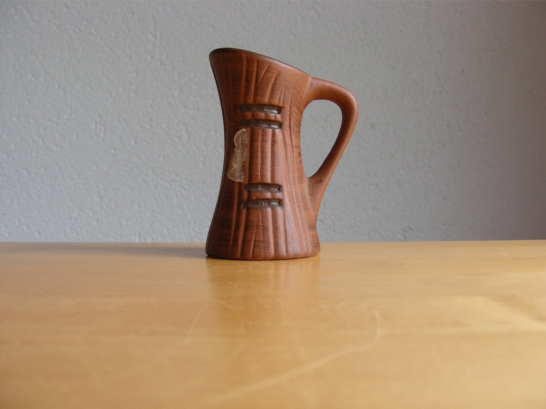 ESR Sawa Miniature West German Pottery Terracotta Vase - Etsy