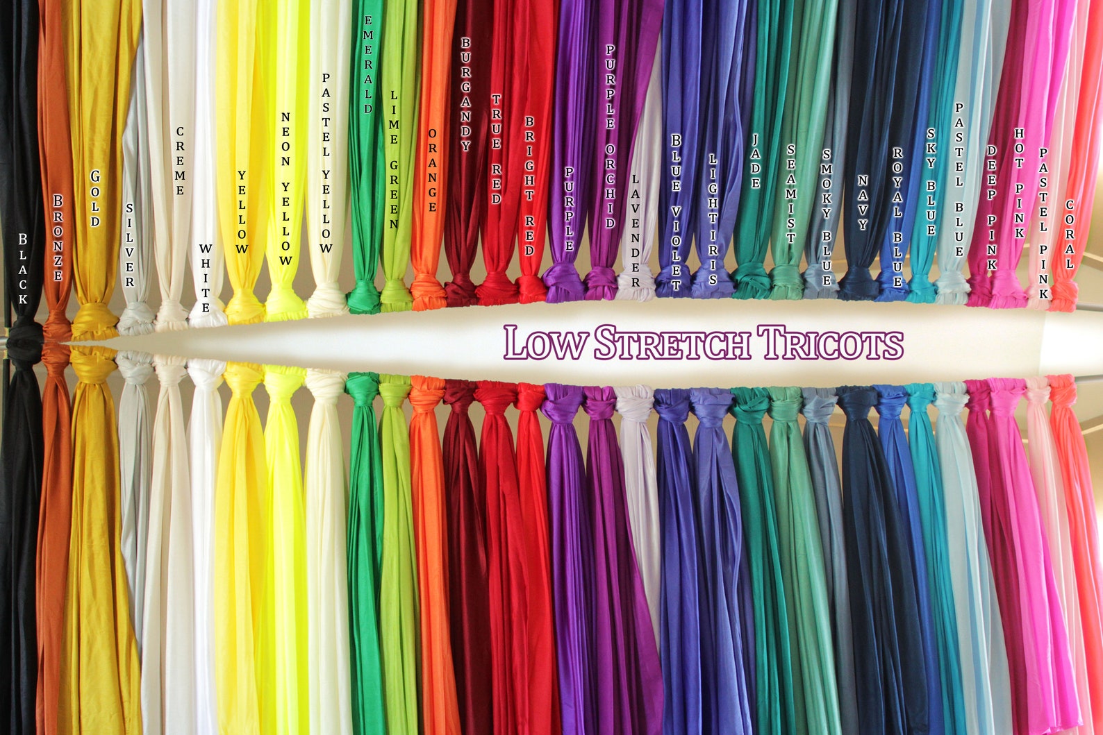 Low Stretch Yoga Hammocks & Kits Solid Colors | Etsy