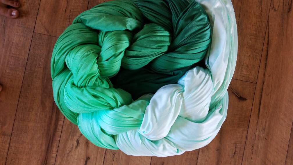 FLASH SALE - Misprint Fabric - 15yrd Green Ombre