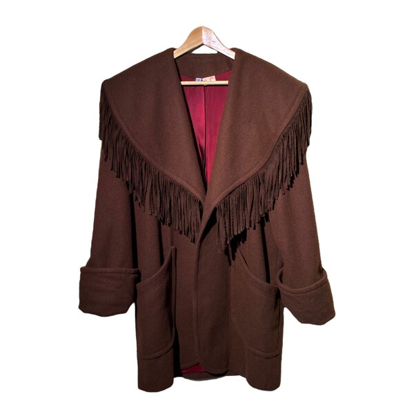 Fringe Coat - Etsy