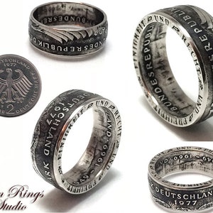 Germany Coin Ring - German 2 Marks - Handcrafted Rings From Coins ...