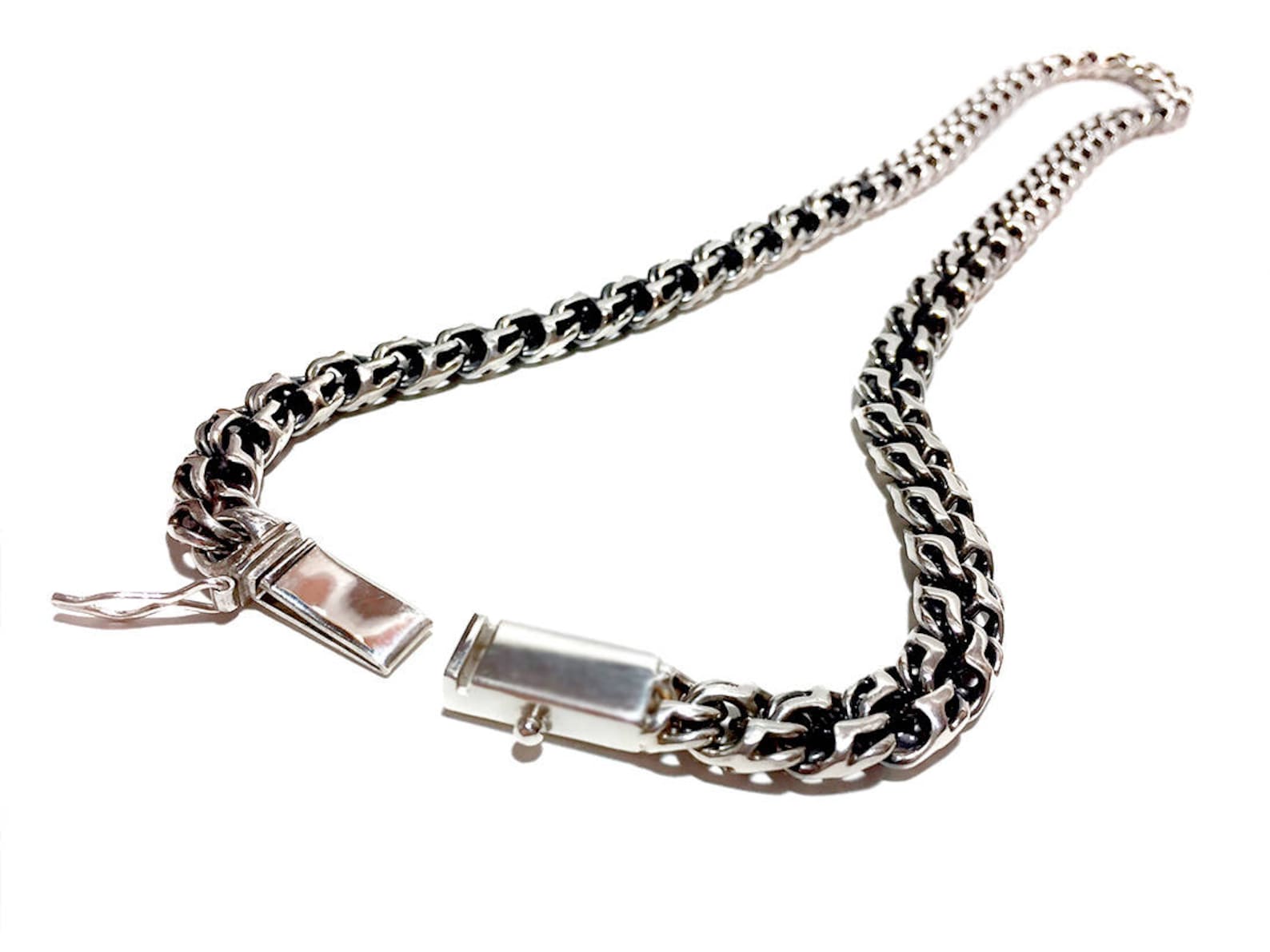 Heavy Silver Chain. Solid Sterling Silver 925. Men's Big | Etsy