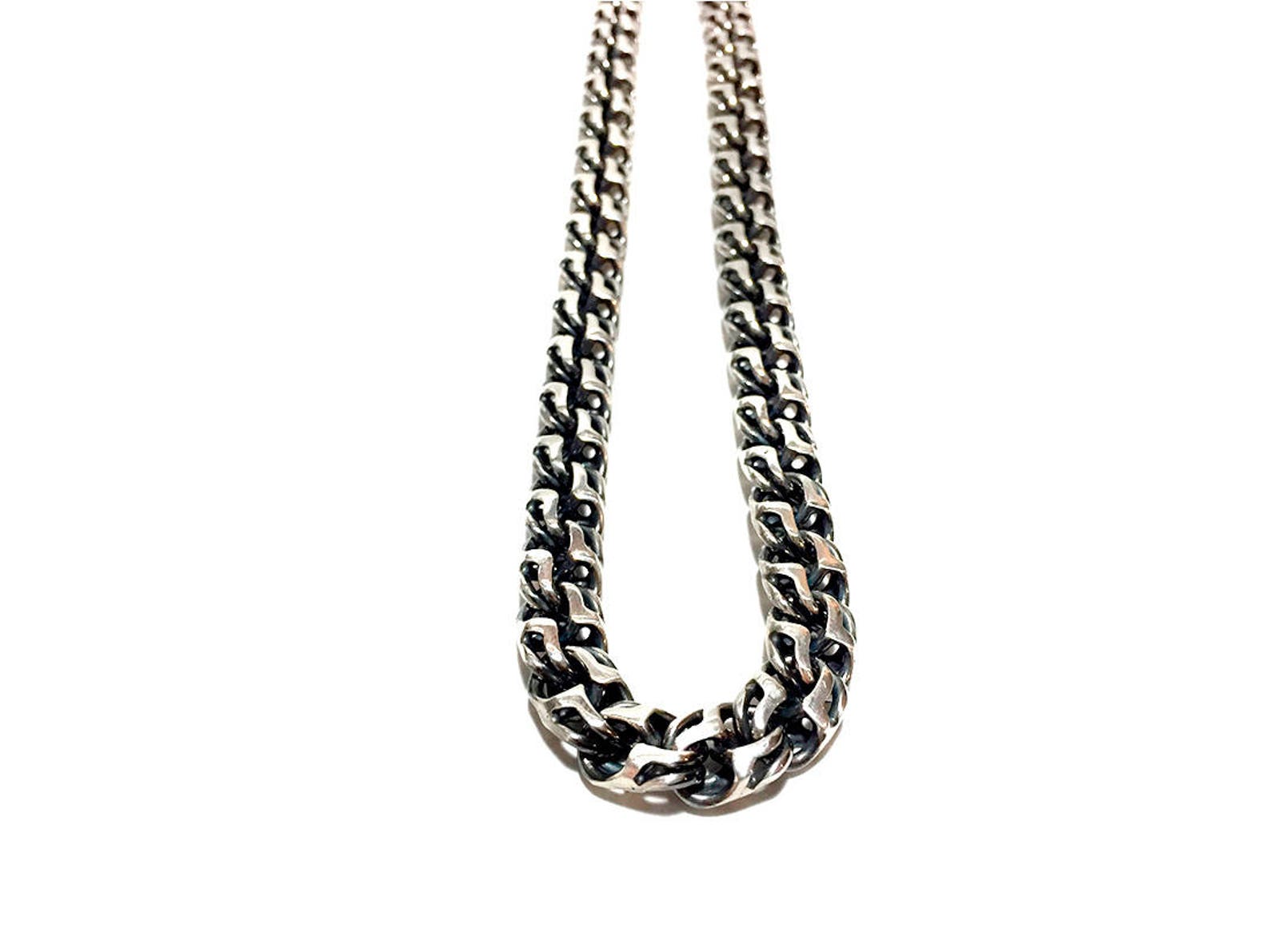 Heavy Silver Chain. Solid Sterling Silver 925. Men's Big | Etsy