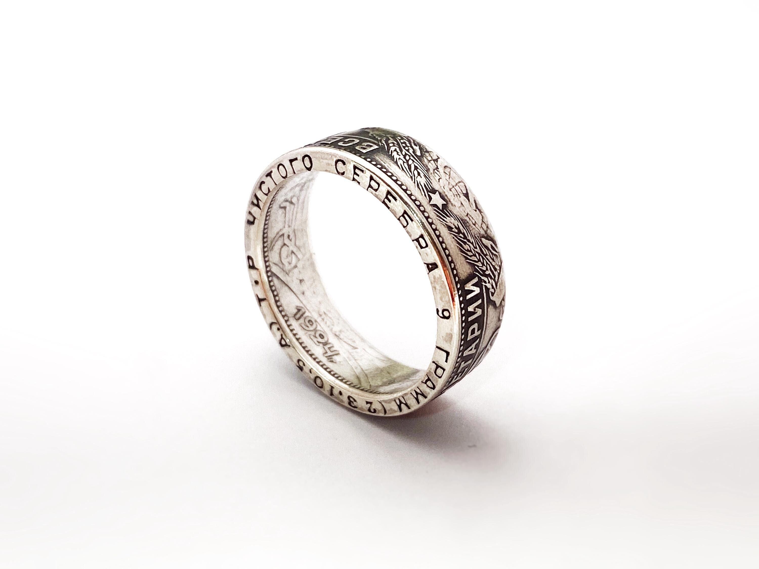 CoinRingsStudio Etsy