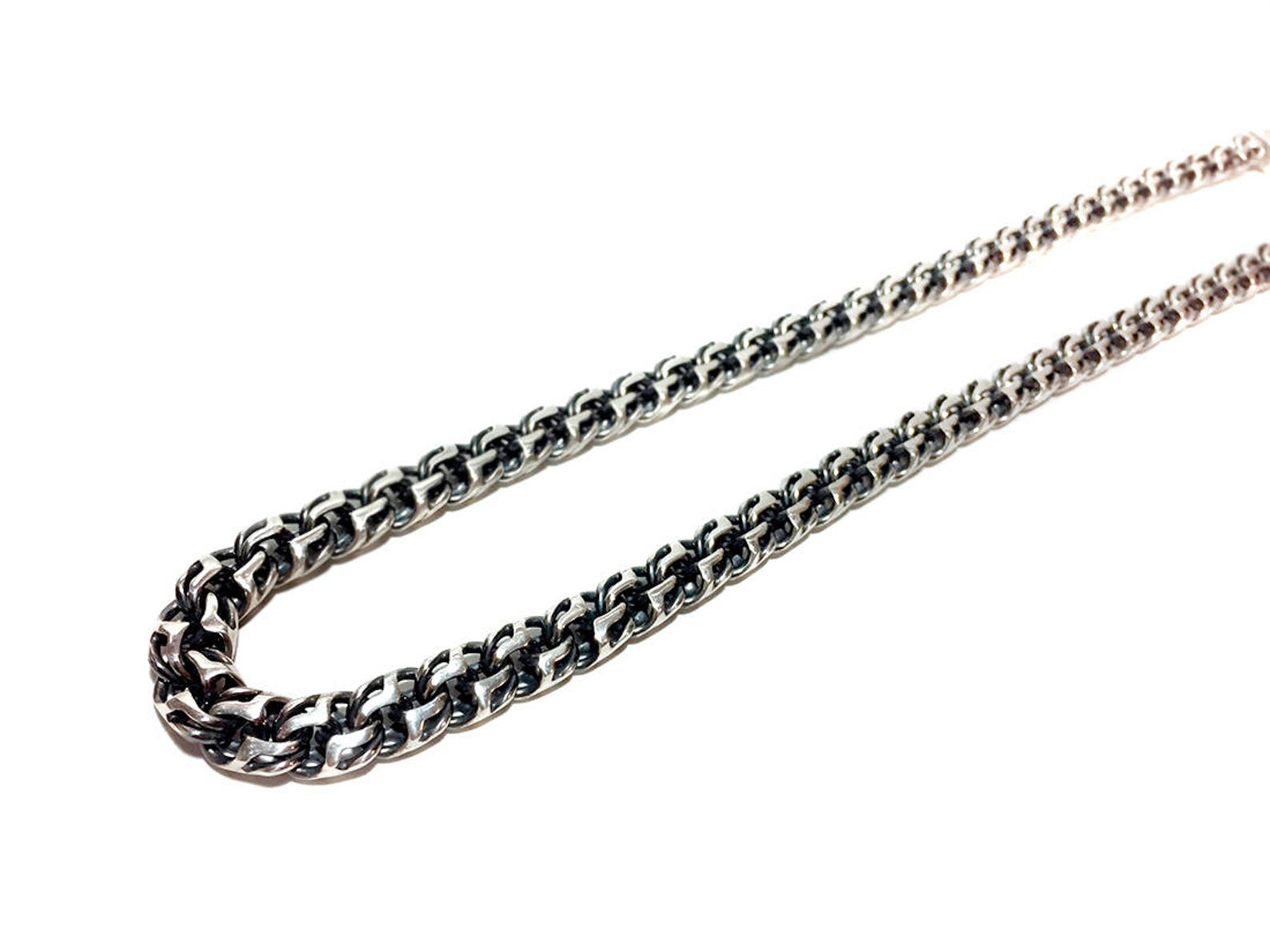 Heavy Silver Chain. Solid Sterling Silver 925. Men's Big | Etsy