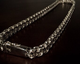 Heavy Silver Chain - Etsy