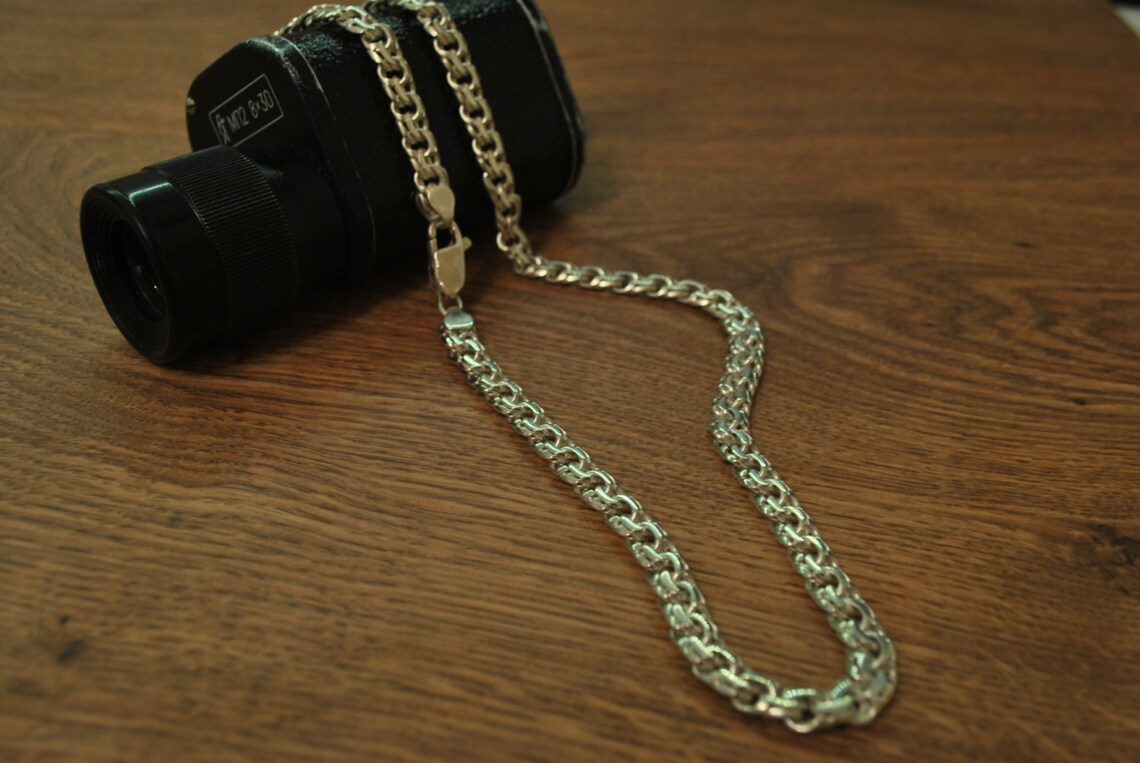 Silver Chain 925 Sterling Silver. Massive Heavy Chain. Great - Etsy