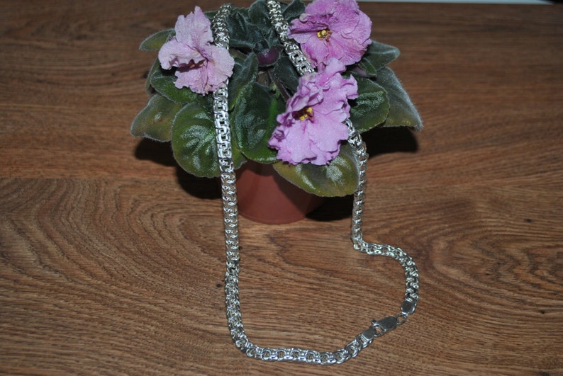 Silver Chain 925 Sterling Silver. Massive Heavy Chain. Great | Etsy