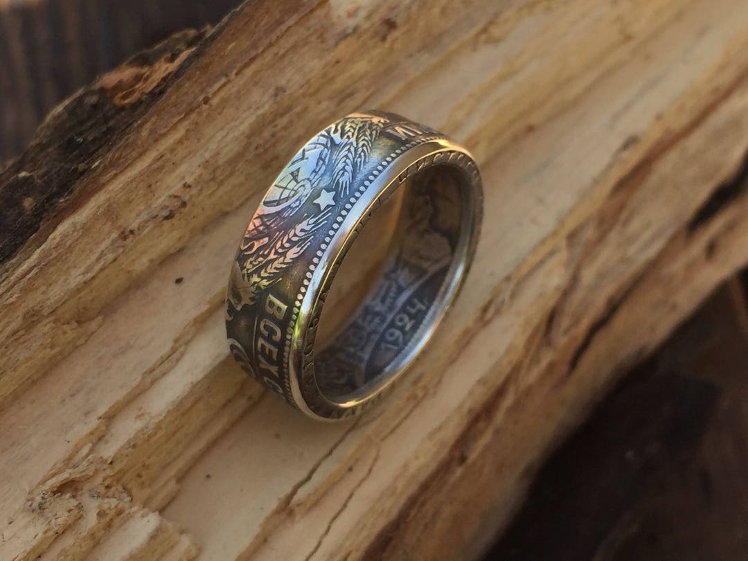 Ruble USSR Silver Coin Ring - Soviet Half Ruble Russia 50 Kopeks ...