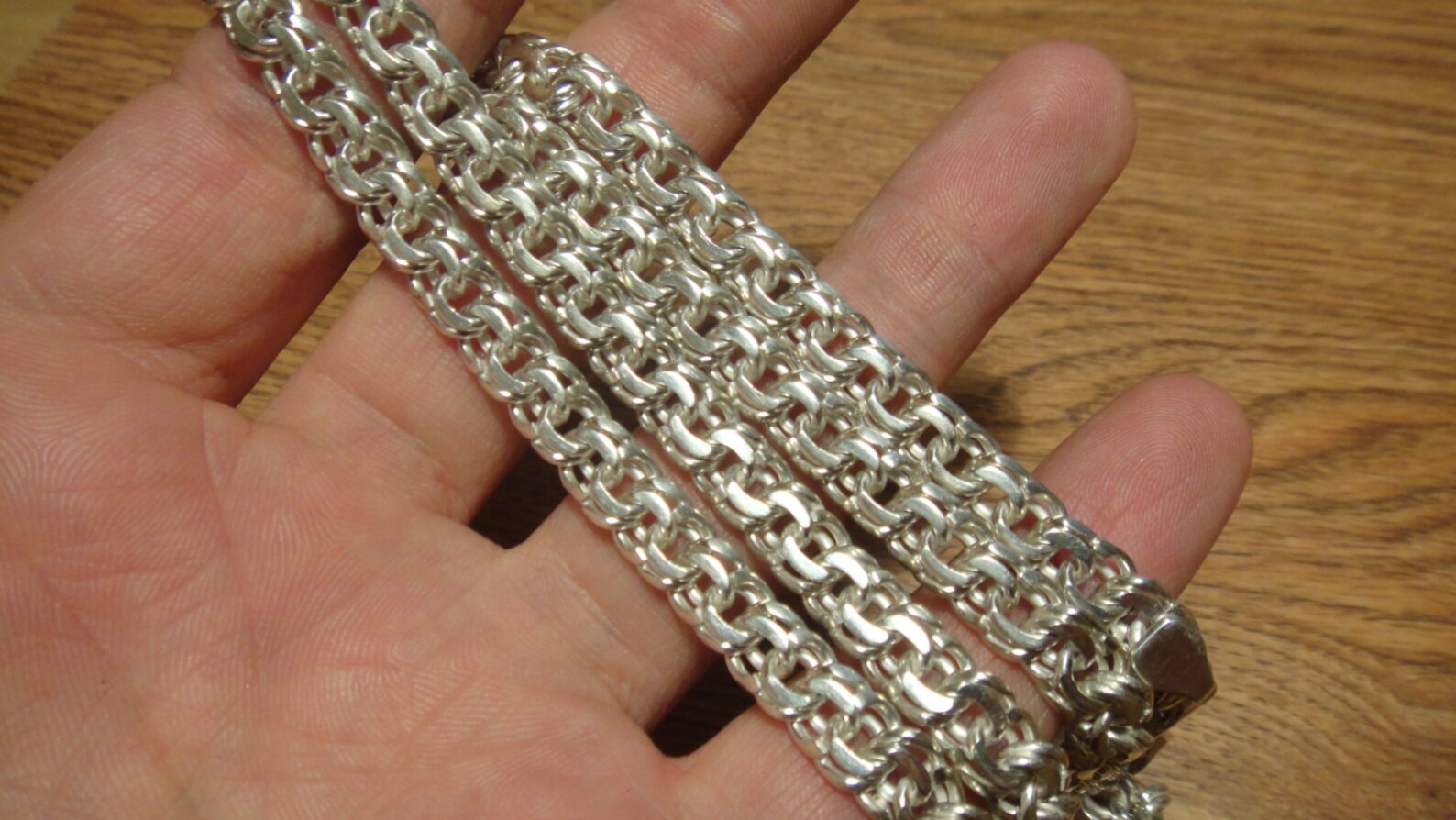 Silver Chain 925 Sterling Silver. Massive Heavy Chain. Great - Etsy