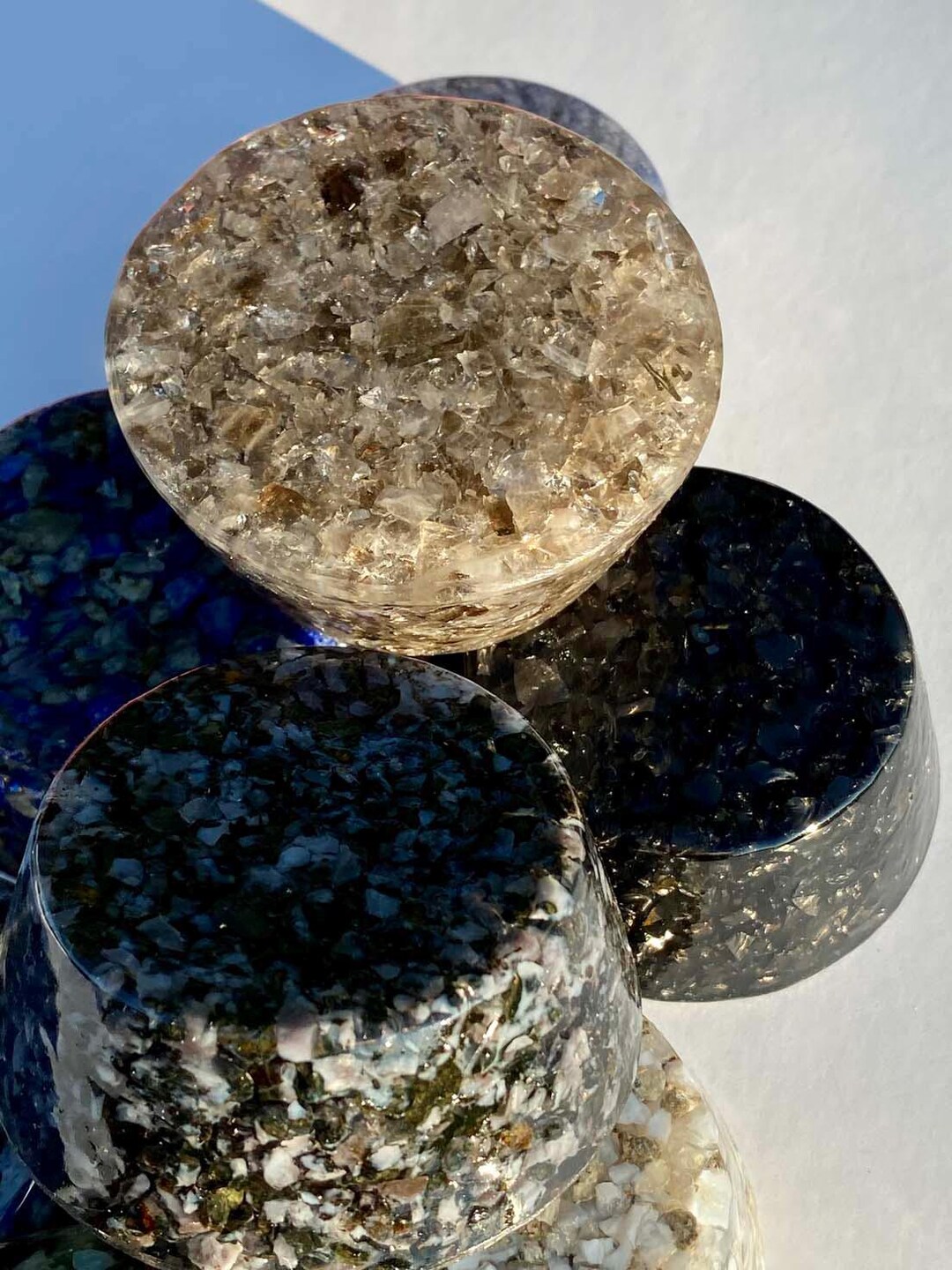 Crystal Metal Core Tower Buster A - Z Abundant Flow Positive Orgone ...