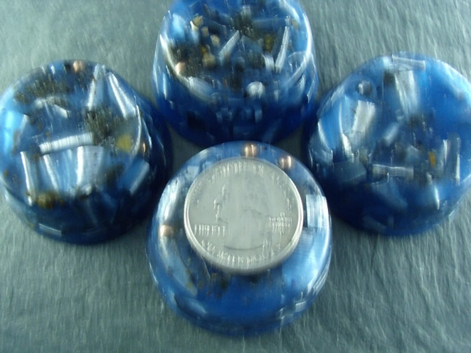 4 Light Blue Small Tower Busters Positive Orgone Energy | Etsy