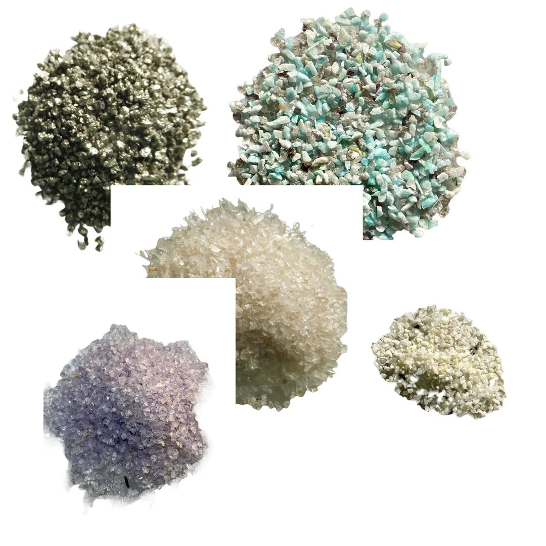 Crystals Rocks - Under 2mm Above 1mm - No Powder - 2oz - 100% Crystal ...