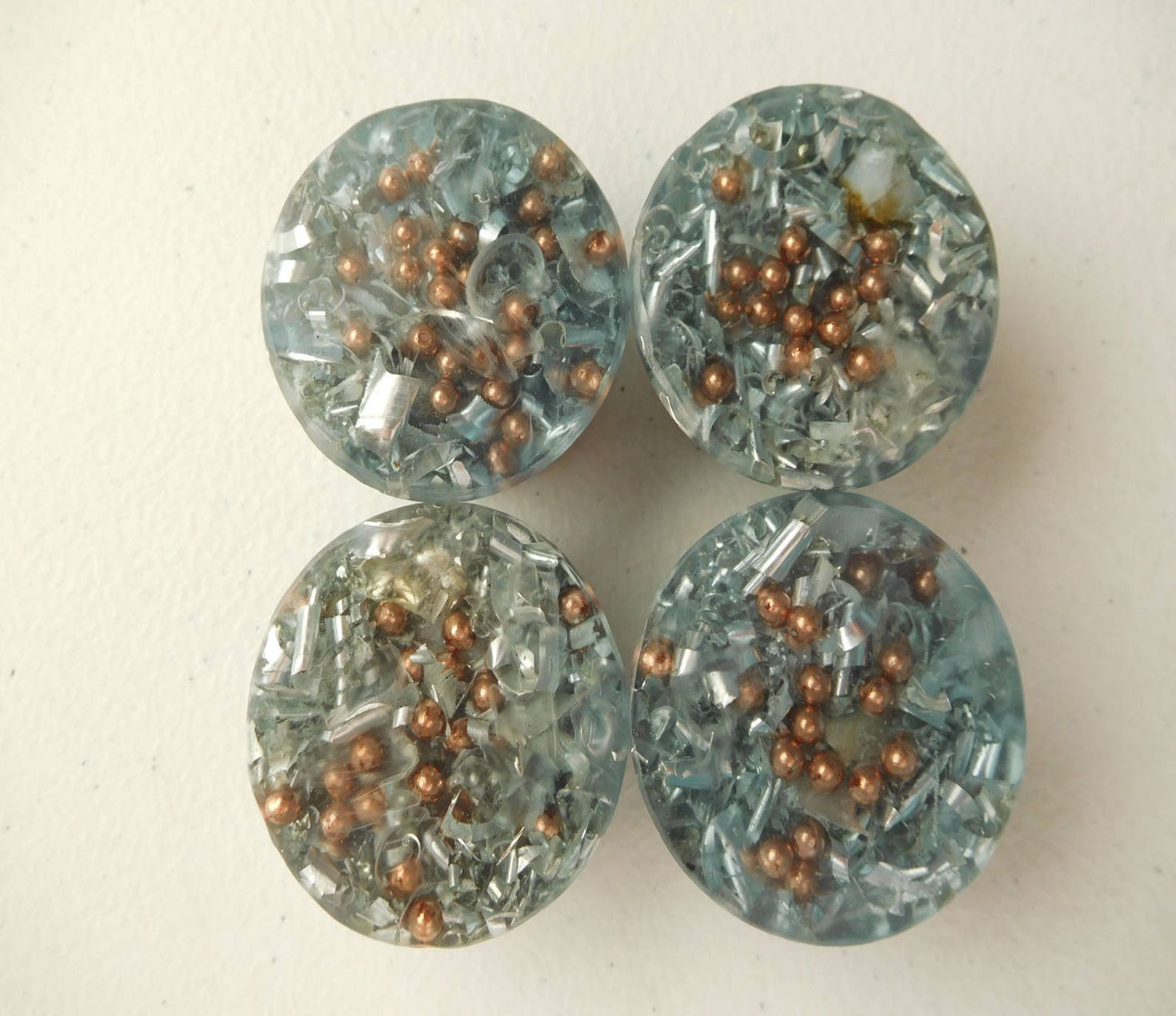 4 Light Blue Small Tower Busters Positive Orgone Energy | Etsy