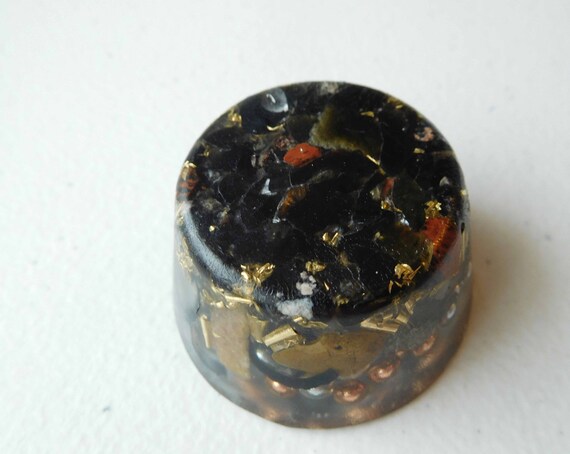 Obsidian Mix Single Crystal Small Tower Buster Positive Orgone - Etsy