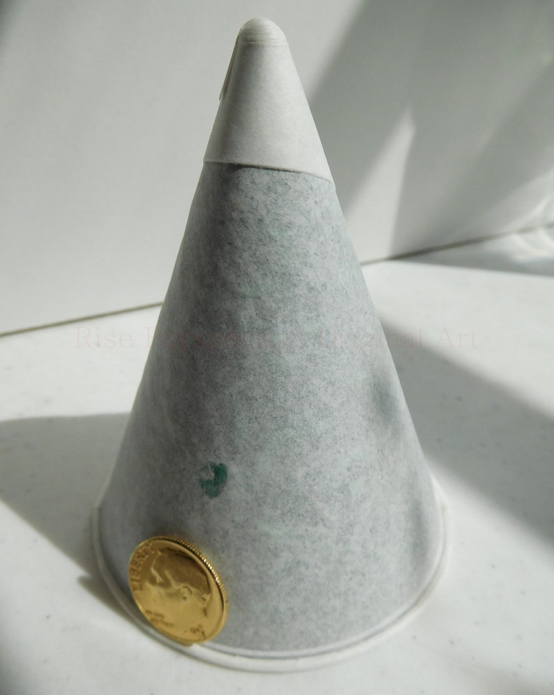 Emerald Green Cone Pyramid :write You Own Intentions - Etsy